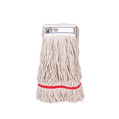 Red PY Stayflat Kentucky Colour Coded Mop 450g | IG Cleaning and ...